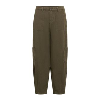 Kaffe Hosen - - Trousers - Damen - Gr&uuml;n - 3XL