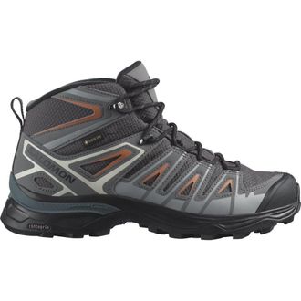 Salomon X Ultra Pioneer Mid Gore-Tex Damen Wasserdichte Wanderschuhe, Alle Wetterbedingungen, Sicherer Fu&szlig;halt, Stabil und ged&auml;mpft, Magnet, 36 2/3