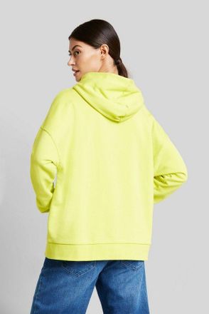 Bugatti Rundhalspullover mit &uuml;berschnittenen Schultern