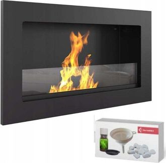 Kratki Wandkamin Bioethanol GOLF T&Uuml;V Set Zubeh&ouml;rsatz