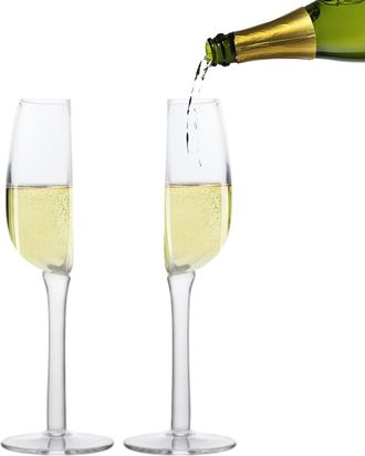 Generic Rotweinglas, Kelch in - 2 innovative Weingl&auml;ser, bruchsichere Rotweingl&auml;ser | Halbe Rotweintasse mit langem Stiel, halbe Form Weinglas halb p