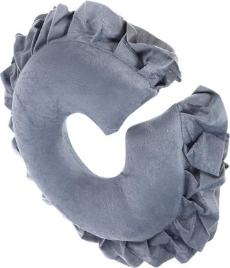 Cabilock Gesichtskissen Massagegesichtskissen Aus Memory Schaum Mit Loch Komfortabel F&uuml;r Sch&ouml;nheitssalon Spa Massage Entspannend Grau Wiederverwendbar