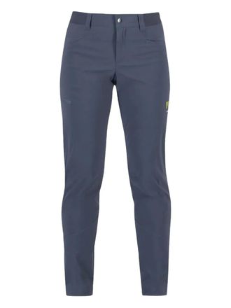 Karpos pantalon évasé à boutonnière - Gris