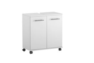 Schildmeyer Waschbeckenunterschrank Emmi 159174, wei&szlig; matt, 59,8 x 32,6 x 63,4 cm