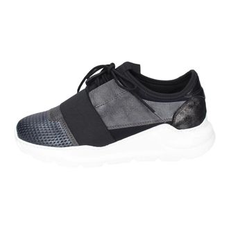 Stokton Leder Damen Sneakers - - Shoes - Damen - Schwarzk - 37 EU
