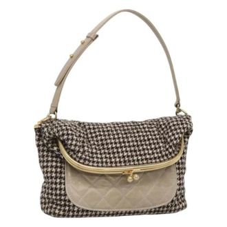 Chanel Pre-owned Wolle chanel-taschen - - Pre-owned - Damen - Braun - ONE SIZE