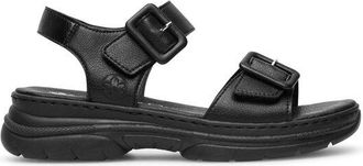 Rieker Sandalen 66680-00 Schwarz