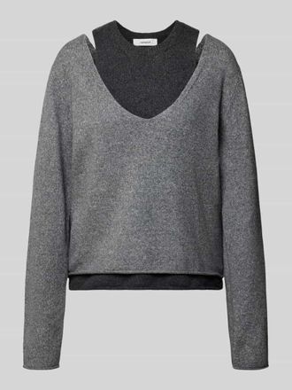 Topshop Strickpullover im 2-in-1-Look Modell YASMIN