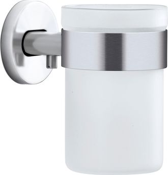 Blomus 68920 Areo Zahnputzglas, edelstahl matt, 10,5 x 7 x 12 cm