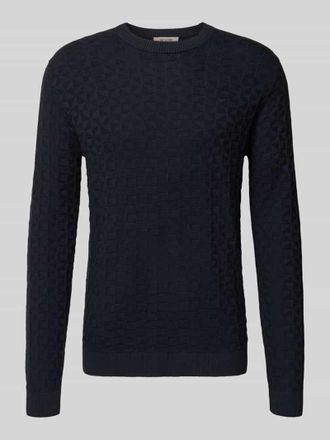 Only & Sons Regular Fit Strickpullover mit Strukturmuster Modell KALLE