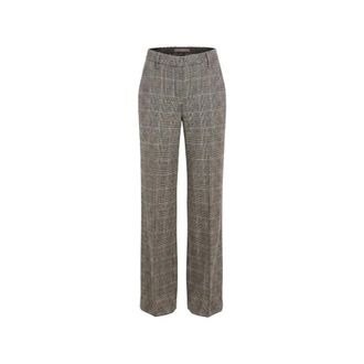 Ermanno Scervino Femme, Pantalons, Brun, Taille: 36 FR Pantalon large