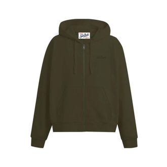 MC2 Saint Barth Zip-through Hoodie - - Sweatshirts & Hoodies - Herren - Gr&uuml;n - XL
