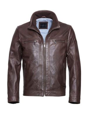 Bugatti Lederjacke BUMATTI (1-St) aus hochwertigem Leder