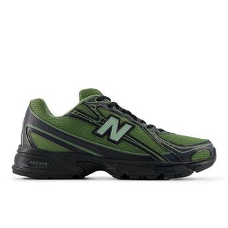 New Balance Unisexe 740 en Vert/Noir, Synth&eacute;tique, Taille 37.5 Large