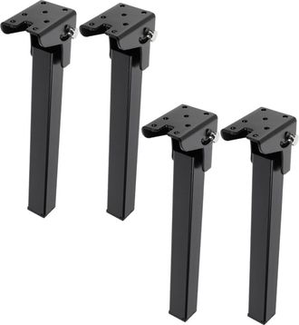 DOITOOL 4stücke Eisentischbeine Klappbar Für Couchtisch Mit Tischbeinbeschlägen Aus Herunterklappbare Robuste Tischbeine Für Möbel Schreibtischbeine Tischbein