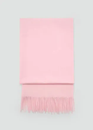 Mango &Eacute;charpe &agrave; franges rose clair - Femme - Taille unique - MANGO