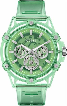 Guess King Multifunktionsuhr - - Accessories - Herren - Gr&uuml;n - ONE SIZE