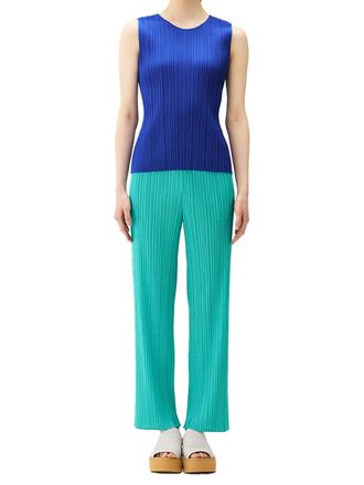 Issey Miyake Tank Top - Blue