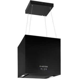 Klarstein Klarstein - Kronleuchter Inselabzugshaube 596m&sup3;/h LED-Panel eek a