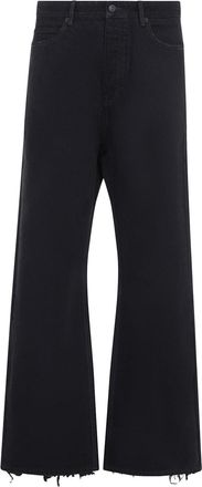 Balenciaga Straight Leg Jeans - Schwarz