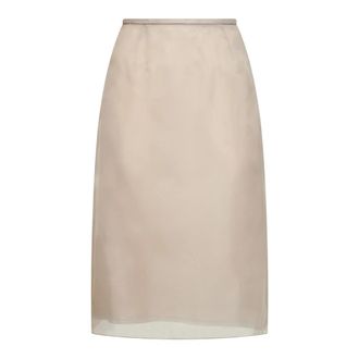 Blanca Vita Agata Midi-Rock - - Skirts - Damen - Beige - L