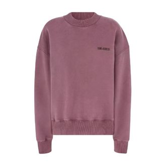 The Attico Rosa Logo Sweatshirt - - Sweatshirts & Hoodies - Damen - Rosa - S