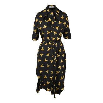 Vivienne Westwood Metro Kleid - - Dresses - Damen - Schwarzk - M
