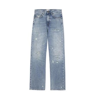 Haikure Femme, Jeans, Bleu, Taille: W24 Winny Straight Jean