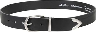 Les Deux Ceinture en cuir Witten - Homme - Accessoires - Noir - Taille: 85 CM