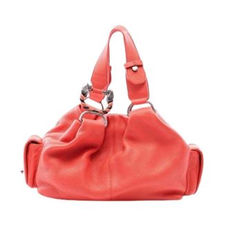 Bulgari Sacs &agrave; main en cuir doccasion - Femme - Pre-owned - Rose - Taille: ONE Size