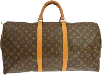 Louis Vuitton unisex, Pre-owned, Brun, Taille: ONE Size Sac Keepall Pre-owned
