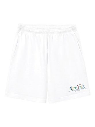 Sporty & Rich short My 94 Gym - Blanc
