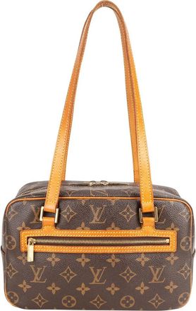 Louis Vuitton Crossbody Bags - Louis Vuitton Canvas Monogram Cite MM Shoulder Bag - Gr. unisize - in Braun - für Damen