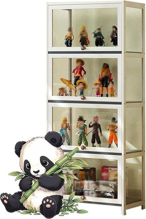 Generic Glas Acryl vitrine, Glasvitrine, Wohnzimmer Vitrine, Vitrine, widerstandsfähig, versiegelt und staubdicht Struktur, geeignet für Verschiedene Szenarie