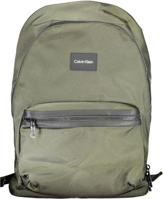 Calvin Klein Homme, Sacs, Vert, Taille: ONE Size Sac &agrave; Dos Homme Vert avec Compartiment pour Ordinateur Portable