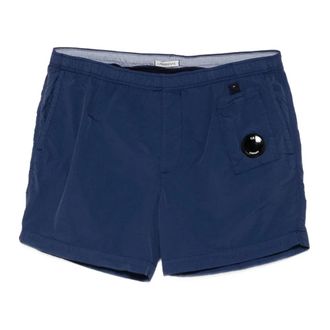 C.P. Company C.p. Company, Homme, Maillots de bain, Bleu, Taille: XL Nylon Swim Shorts