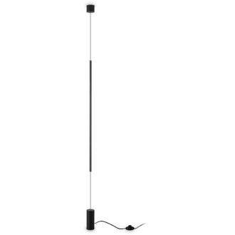 Ideal Lux Filo Integrierte LED-Pendel-Deckenleuchte Schwarz, 3000 k, nicht dimmbar - Ideal Lux