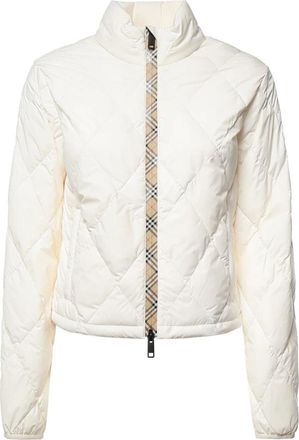 Burberry Femme, Vestes, Blanc, Taille: 40 FR Down Vestes