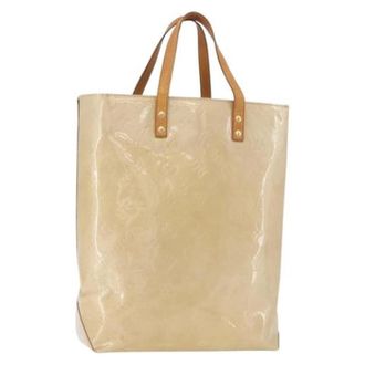 Louis Vuitton Pre-owned Vintage Lackleder Tote - - Pre-owned - Damen - Beige - ONE SIZE