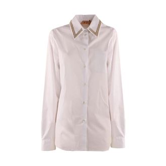 N&deg;21 Oversized Hemd - - Blouses & Shirts - Damen - Wei&szlig; - L