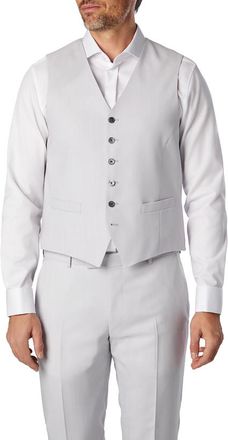 Joop Herren Weste grau Slim Fit