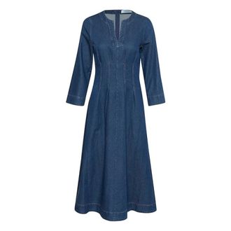 Inwear Femme, Robes, Bleu, Taille: 36 FR Robe Mableiw