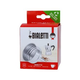 Bialetti Ricambi, Includes 1 Funnel Filter, Compatible with Moka Express, Fiammetta, Break, Happy, Dama, Melody Sport, Alpina, Timer and Rainbow (3 cups), mehr