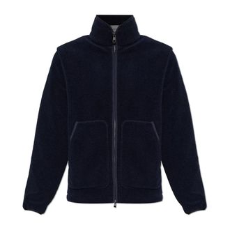 Moncler Polar Z Logo - Homme - Sweatshirts et sweats &agrave; capuche - Bleu - Taille: XL