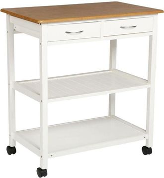 5five Simply Smart Desserts 2 ebenen bambus wei&szlig; - 5five