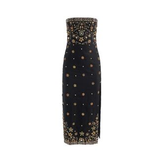 Alice & Olivia Damen, Kleider, Schwarzk, SGr&ouml;&szlig;e