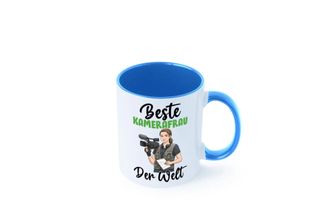 Generic Beste Kamerafrau | Kamera v2 Farbige Tasse - Kaffeetasse/Geschenk/Familie - Cambridge Blau