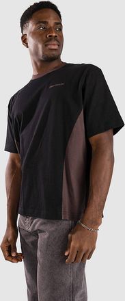 Blue Tomato Boxy Two Tone Ringer T-Shirt cocoa powder