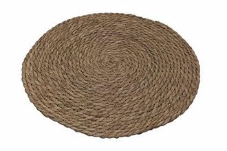 Villa D'Este Home Tivoli Tischdecke Natural 40 cm rund