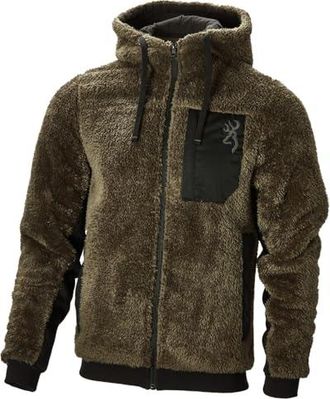 Browning Enveloppez-vous dans la chaleur: Sweat-shirt vert Sherpa, vert, XL